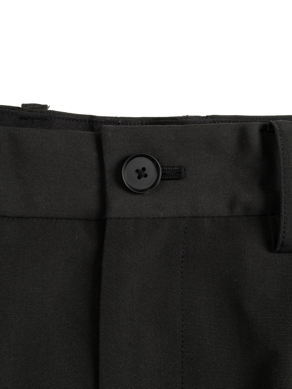 THE FINEST WOOL CANVAS SLACKS｜BLACK – Cornier